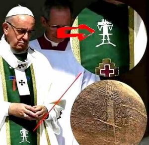 De ce papa Francisc a purtat, la un moment dat, o tunică cu simbolul ...