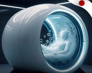 Japonia a inventat o "maşină de spălat umană", asemănătoare unei ...
